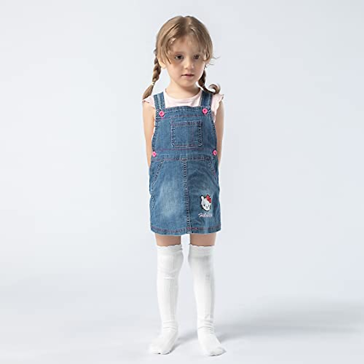 Petrass Knee High Socks Baby Girls,Infant Ruffle Knee High Socks,Toddler Knee High Socks （6 packs）