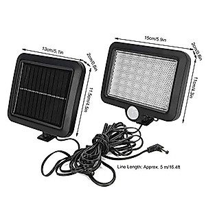 Motion Sensor Light, Luminous Smart Garden Lamp, Energy Saving for Home Garden Paths Courtyards