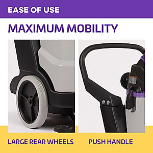 ProTeam Wet Dry Vacuums, ProGuard 20, 20-Gallon Commercial Wet Dry Vacuum Cleaner with Tool Kit and Front Mount Squeegee