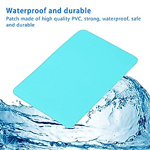 Shanrya Repair Patches Kit, Professional Safety Repair Patches 6pcs for Inflatable Boat(Green)