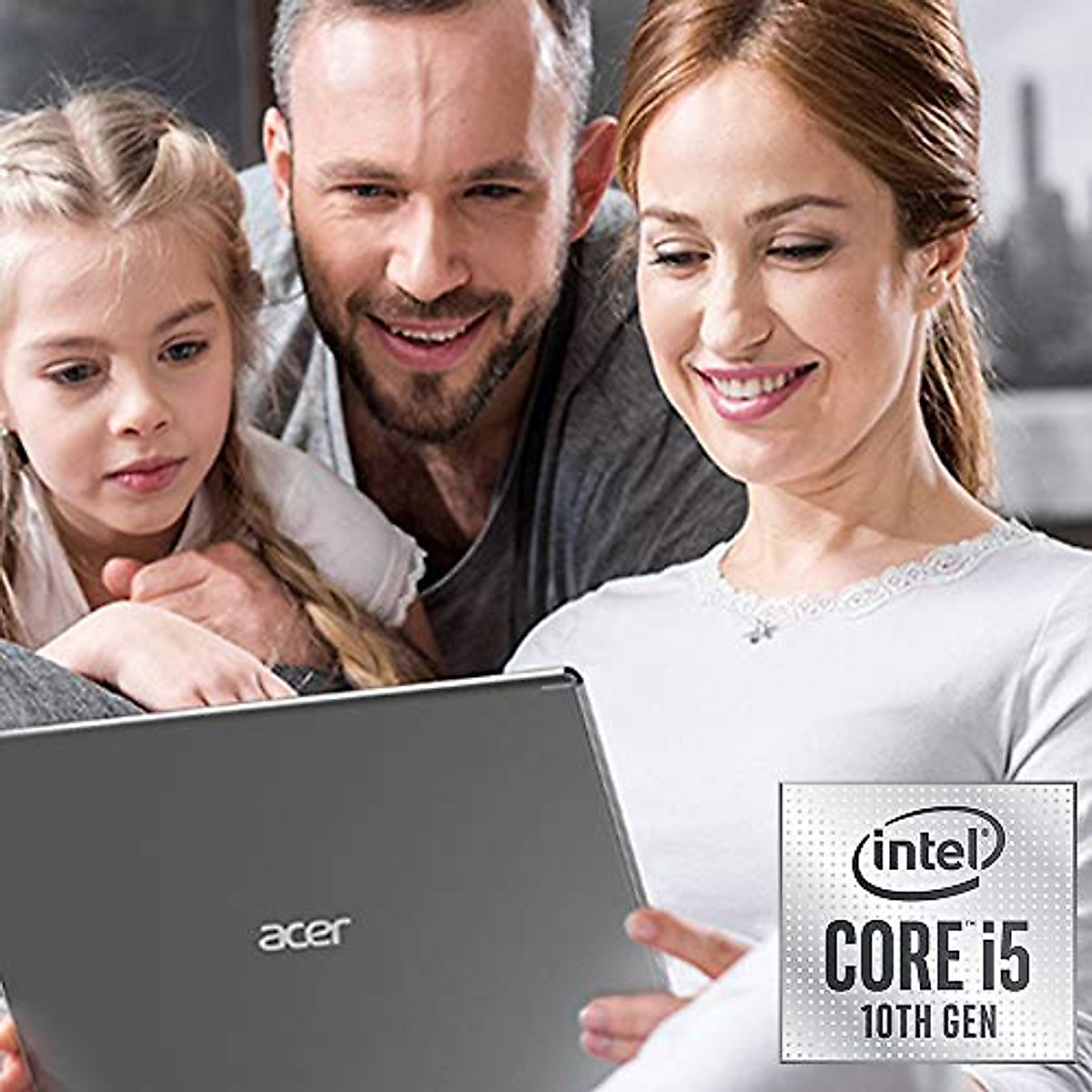 Acer Aspire 5 Slim Laptop, 15.6" Full HD IPS Display, 10th Gen Intel Core i5-10210U, 8GB DDR4, 256GB PCIe NVMe SSD, Intel Wi-Fi 6 AX201 802.11ax, Fingerprint Reader, Backlit KB, A515-54-59W2, Silver