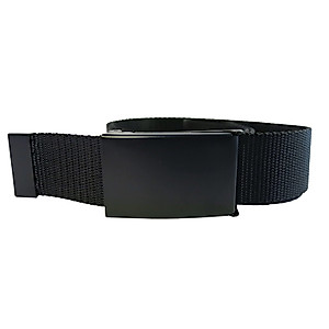 InsectGuard - Permethrin Treated Mosquitoes, Flies, Ticks & More Insect Repellent Size Adjustable Fabric Belt (Black) One Size Fits All!