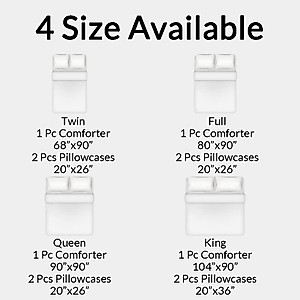 Custom Comforter Set with Photos Personalized Customized Picture Bedding Sets for Boys Girls (1 Comforter and 2 Pillowcases)