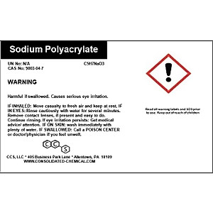 Sodium Polyacrylate Super Absorbent Polymer (100 Grams)