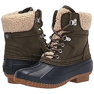 Tommy Hilfiger Women's Rainah Snow Boot, Navy, 8