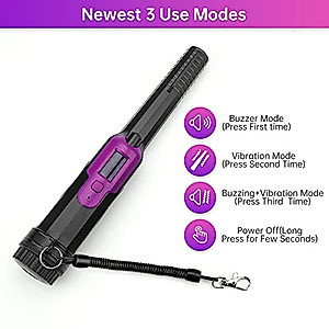 Pinpoint Metal Detector Pinpointer, LCD Display Fully Waterproof Underwater 30m/50FT Gold Metal Detector Pinpointer, Include 9V Battery 360°Search Treasure Hunting Tool Accessories for Adults & Kids