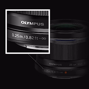 OM SYSTEM OLYMPUS M.Zuiko Digital 14-42mm F3.5-5.6 EZ Black For Micro Four Thirds System Camera, Compact 3x zoom Lens