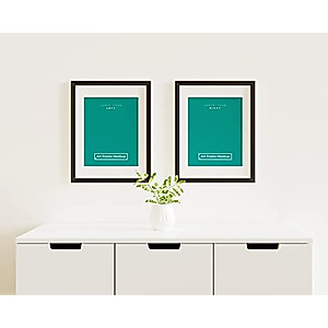 Picrit 5x7 Picture Frame Set of 4, Made of High Definition Real Glass, Display 4x6 with Mat or 5x7 Without Mat, Photo Frames for Wall Mounting or Table Top Display