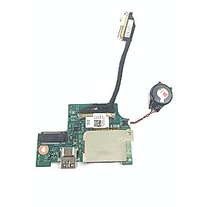 EbidDealz Replacement for Laptop Power Button USB SD Card Reader Board with Cable Dell Inspiron 13 7370 08YD0 008YD0 CN-008YD0 F12HC 0F12HC CN-0F12HC