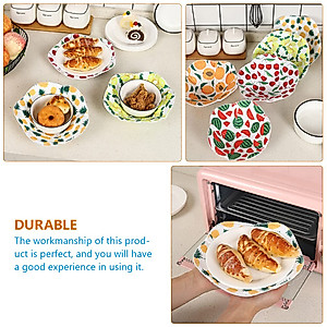 Tofficu 5Pcs Microwave Bowl Holders Hot Safe Microwave Bowl Holders for Kitchen Use