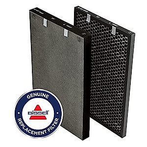 Genuine BISSELL® air220 Air Purifier Replacement HEPA + Pre-Filter and Activated Carbon Filter Pack, 3315 , Black