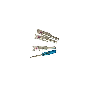 JIEXI HWYP Automatically Bow String Activated Lighted Crossbow Arrow Nocks Pack of 6 (Purple)