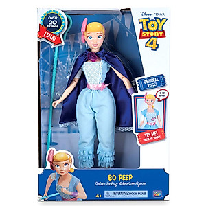 Toy Story 4 Disney Pixar Bo Peep Deluxe Talking Adventure Figure. Amazon Exclusive