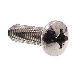 Prime-Line 9129919 Machine Screws, Pan Head, Phillips Drive, 1/4 in-28 X 3/4 in (10 Pack)