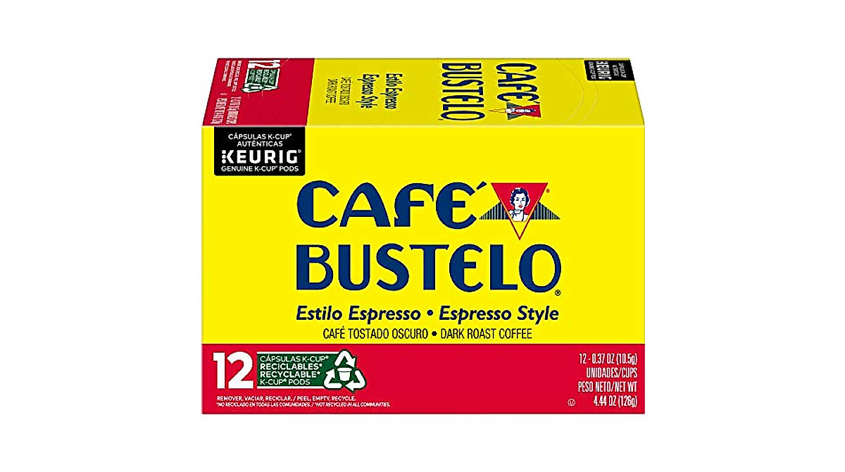 Café Bustelo Espresso Dark Roast K-Cups - 12 Pods