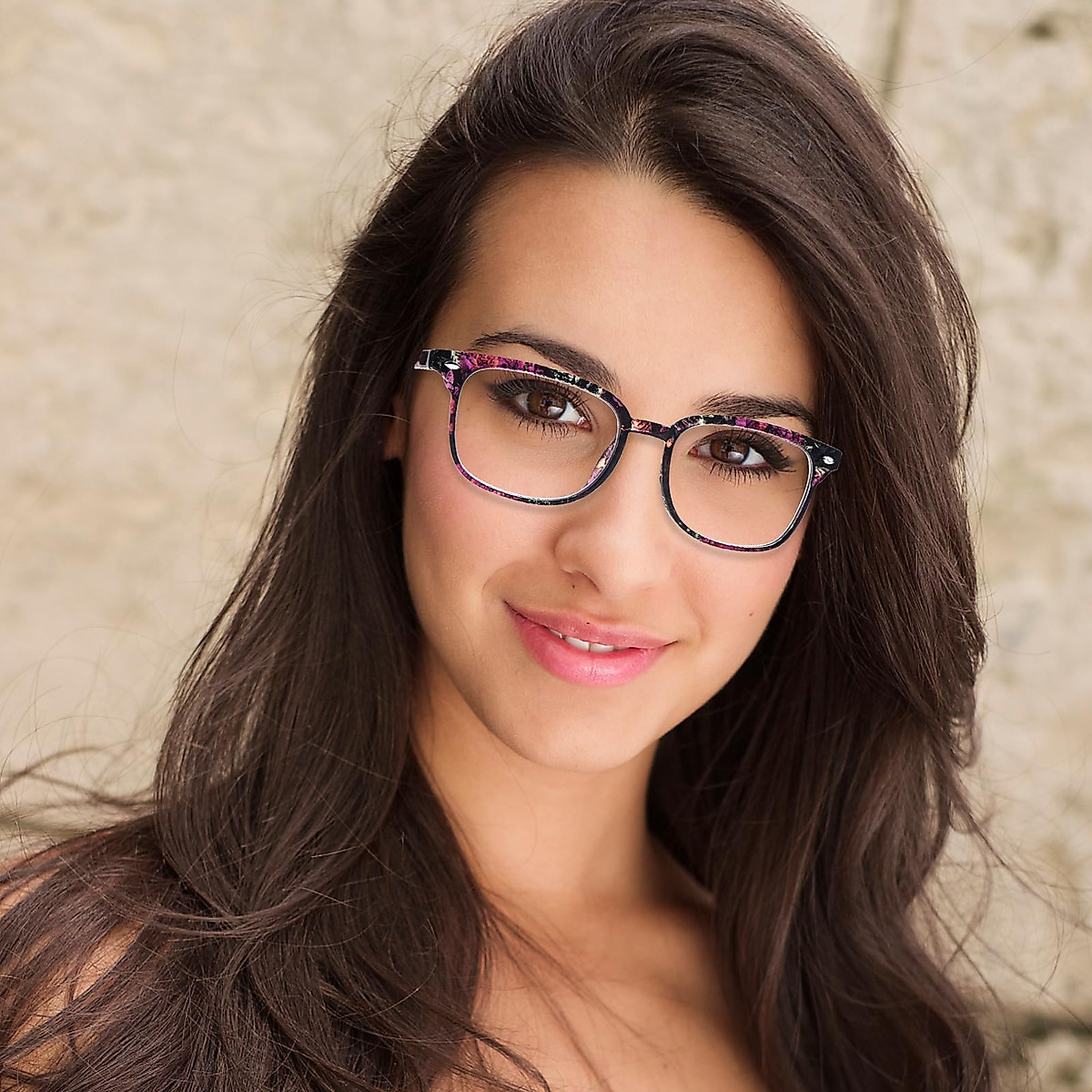 STASTEND 5 Pack Reading Glasses Blue Light Blocking for Women,Computer Readers with Spring Hinge (Multicolor-C4, 2.5, multiplier_x)