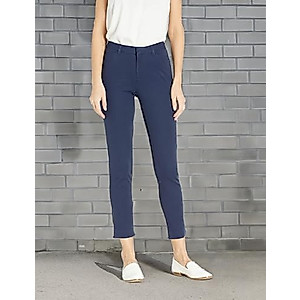 Amazon Essentials Women's Skinny Ankle Pant, Navy, 16