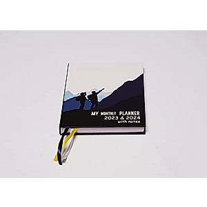 Monthly Planner 2023 & 2024 (Landscape)