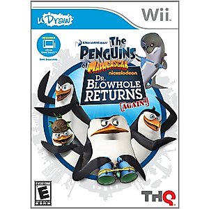 uDraw Penguins of Madagascar: Dr. Blowhole Returns Again! - Nintendo Wii