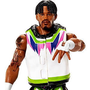 Mattel WWE Wes Lee Elite Collection Action Figure, 6-inch Posable Collectible Gift for WWE Fans Ages 8 Years Old & Up