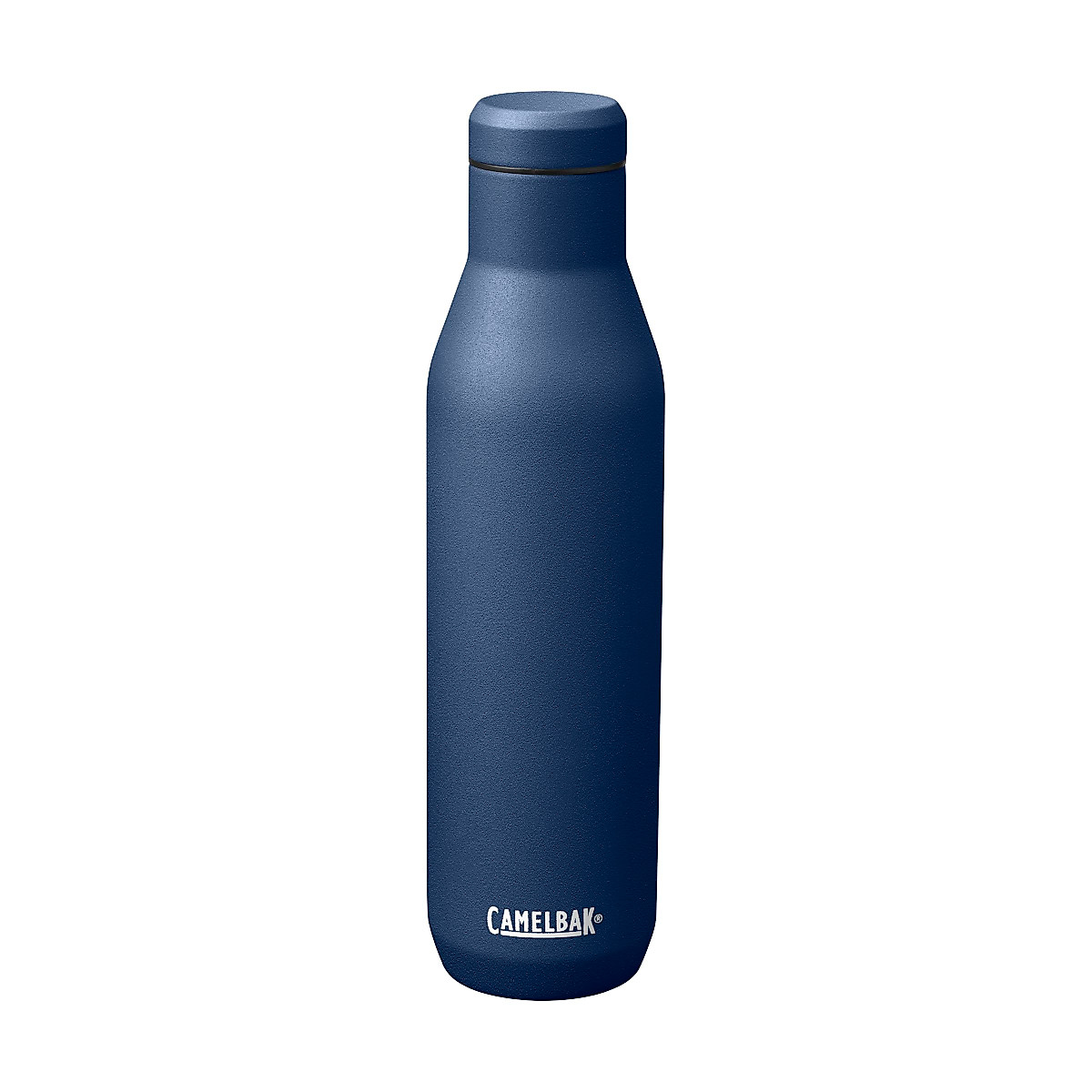 CamelBak Horizon 25oz Water Bottle - Insulated Stainless Steel - Wine Compatible - Leak Proof - Navy