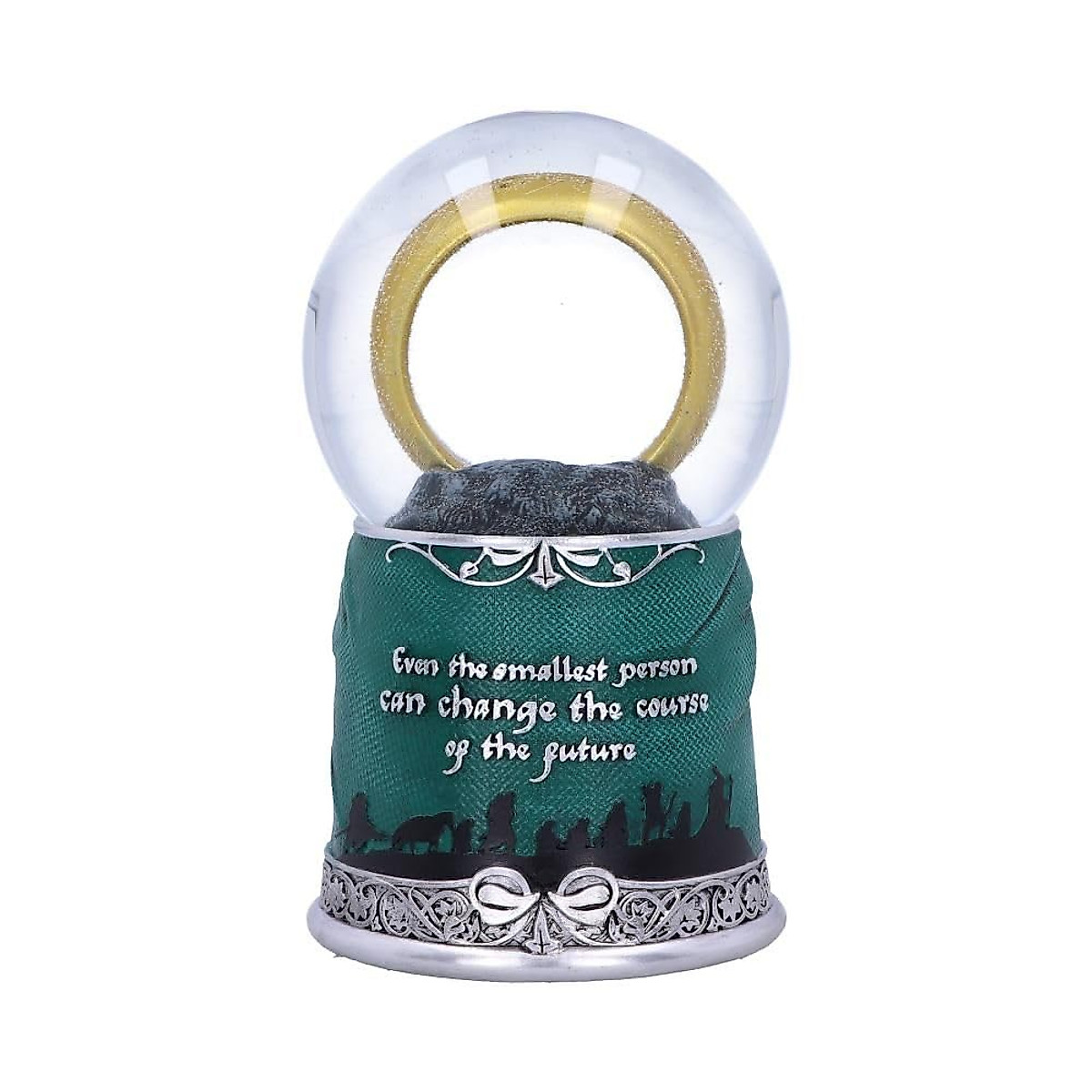 Nemesis Now Lord of The Rings Snow Globe, Iconic Middle Earth Design, Official Merchandise Hand-Painted Resin - Frodo