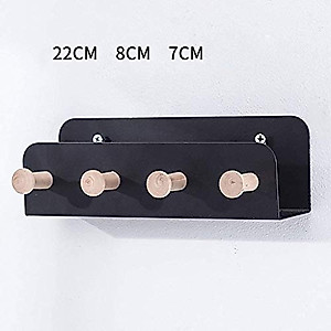 JJZXD The Door Hook Hanger, Over Door Coat Rack with 4 Hooks, Rack for Coat Hat Clothes Towel