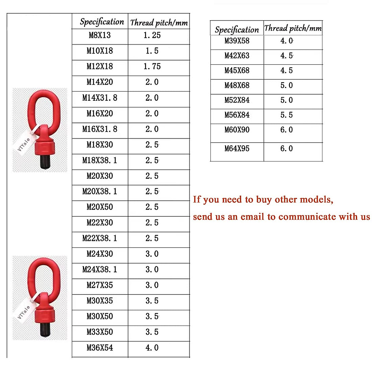 4pcs M12 x 18 0.5Ton-1Ton G80 Swivel Eye Bolt Alloy Steel Material 360° Rotation Hoist Ring Heavy Duty Large Carrying Capacity Eye Bolt Tensile Strength ob is 1080MPa