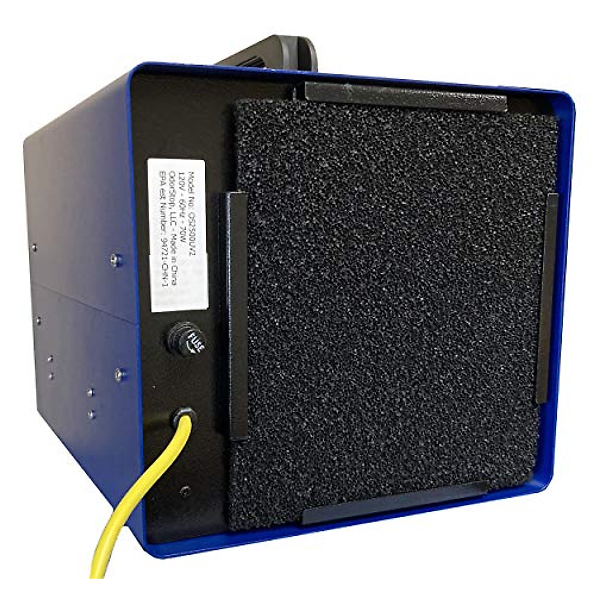 OdorStop OS2500UV2 Professional Grade Ozone Generator/UV Air Purifier for Areas of 2500 Square Feet+, For Deodorizing and Purifying Medium Occupied Spaces Such as Garages and Basements