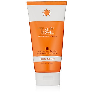 Tan Towel Body Glow BB Cream, Gold, 5.7 Fl Oz (Pack of 1)