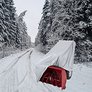 GANAZONO Snow Blower Protector Snow Blower Cover Snowplow Cover Farm Supplies Weatherproof Compact