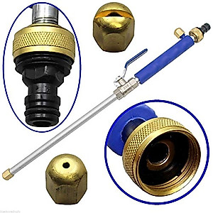 Winvin High Pressure Power Washer Wand, Watering Sprayer Cleaning Tool, Hydro Jet Water Hose Nozzle,Water Hose Wand Attachment Colour Blue