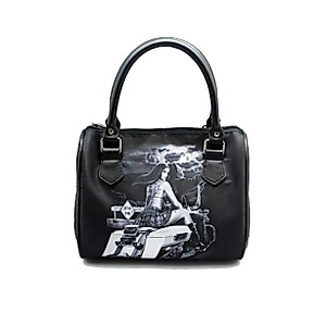 DGA Angels Day of the Dead Ride or Die Motorcycle Dead End/Lovers Handbag/Purse