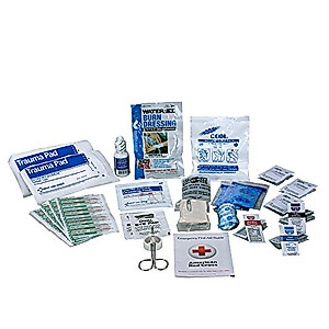 First Aid Only 90583 25-Person Emergency First Aid Kit Refill Supplies, 89 Pieces