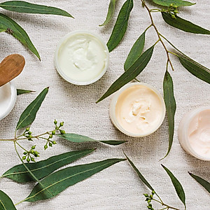 36 Pack 4 OZ Jars Round Clear Cosmetic Container with Lids, Eternal Moment Plastic Slime Jars for Lotion, Cream, Ointments, Makeup, Eye shadow, Rhinestone, Samples, Pot, Travel Storage