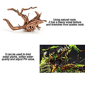 Tfwadmx Aquarium Driftwood, Spider Wood Sinkable Driftwood for Fish Tank Decorations Natural Branches for Reptile