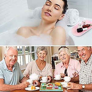 2 Pieces Silicone Tray Resin Mold Large Rectangle Rolling Tray Mold Oval Epoxy Casting Coaster Mold Resin Serving Board Mold Jewelry Holder Mold Fruit Snack Plate Tray Mold with Edge for Home Decor