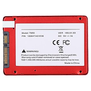 Computer SSD, Small Size Large Capacity Universal Plug and Play Solid State Hard Disk for Laptops(#3)