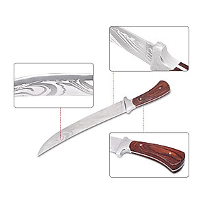 Stainless Steel Champagne Saber Wine Bottle Opener,Champagne Sword Knife with Wooden Handle,Champagne Bottle Opener for Party,Wedding