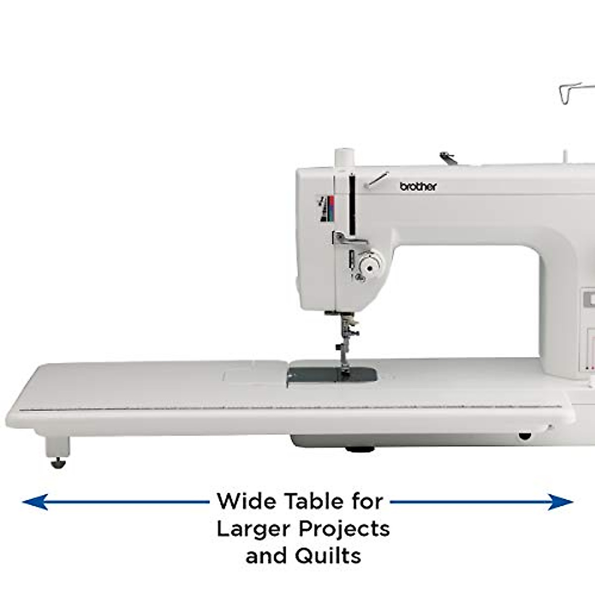 Brother PQ1500SL Sewing and Quilting Machine, Up to 1,500 Stitches Per Minute, Wide Table, 7 Included Feet