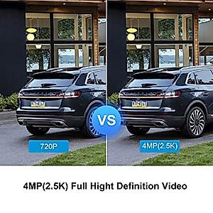 NGTeco Security Cameras Wireless Outdoor with Motion Detection,Spotlight,4MP Battery Powered Security Camera,2-Way Talk,Cloud/SD Storage,Color Night Vision,Waterproof,Compatible with Alexa C5300