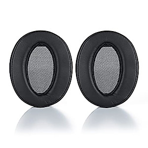 Sumugaric WH-H900N Earpads Replacement Ear Cushions Compatible with Sony WH-H900N/MDR-100ABN Noise Canceling Over-Ear Headphones (Black)