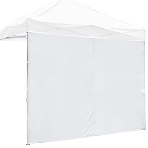 10x10ft EZ Canopy Gazebo Side Wall/White