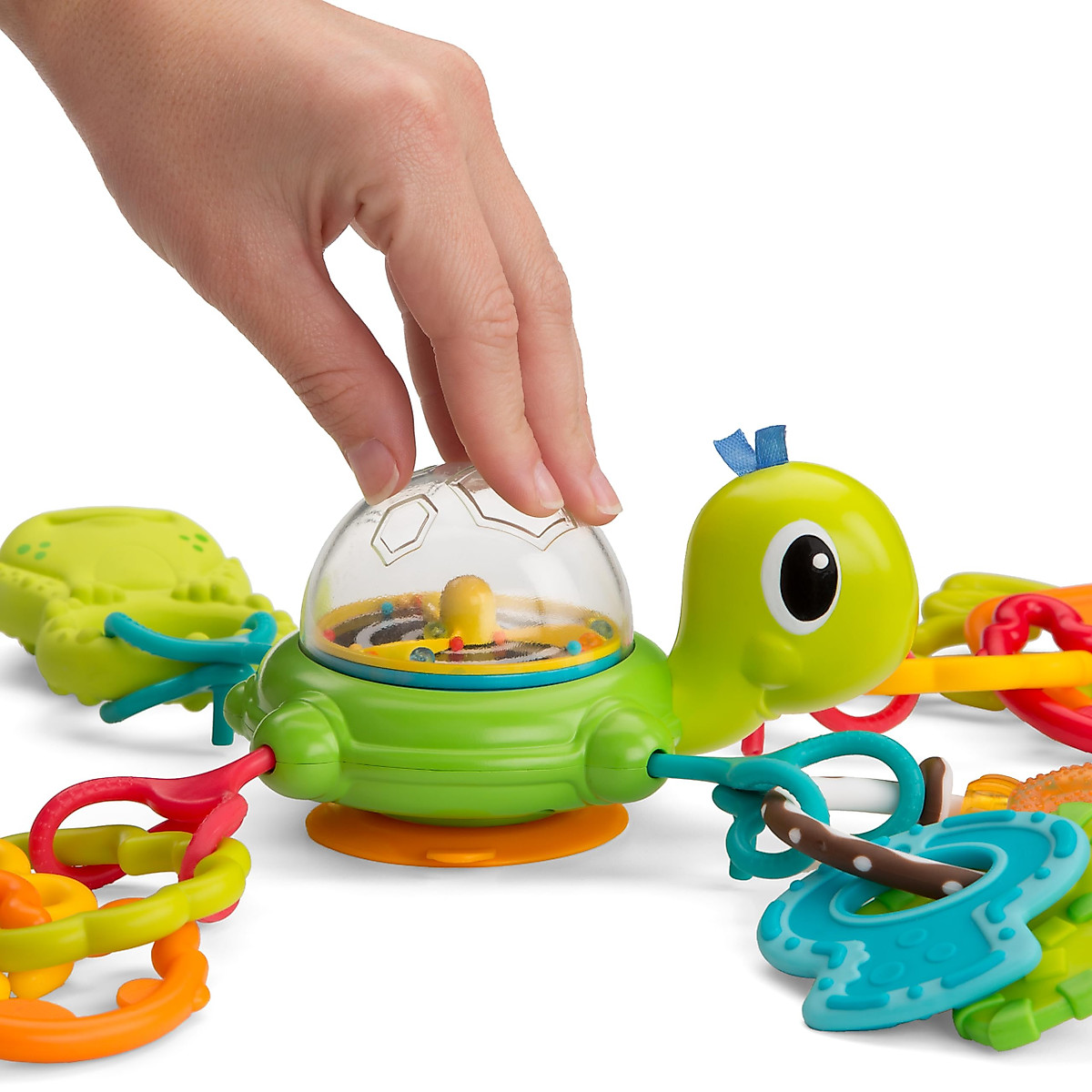 Infantino Link & Spin Suction Cup, Turtle