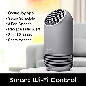 Breathe XL Smart Air Purifier, Grey