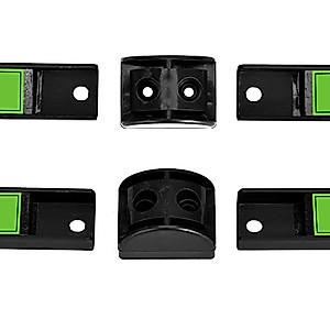 Magnetic Tool Holder 12 Inch 4 Pack Heavy Duty Magnet Tool Bar Strip Rack Wall Mount Green