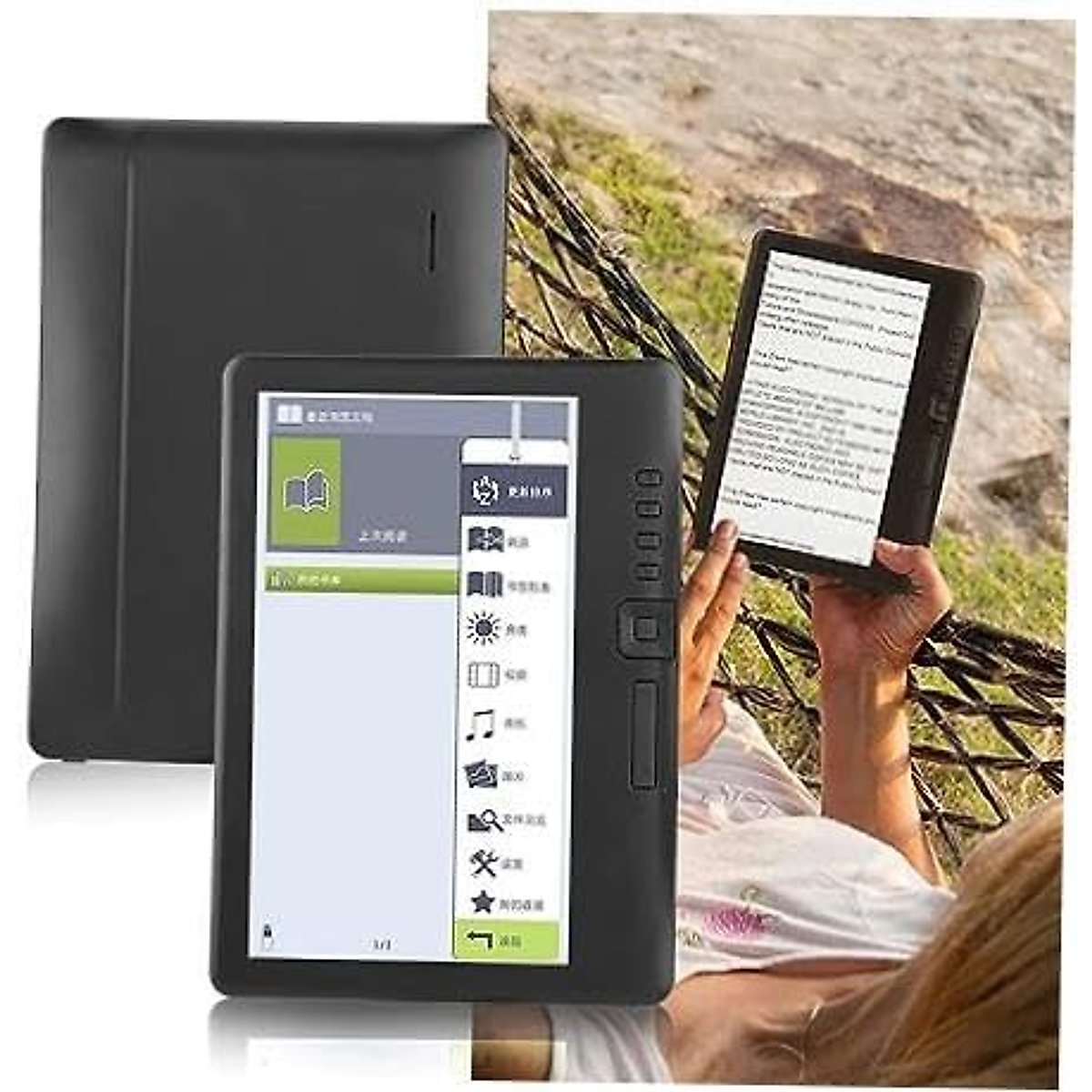 Waterproof eReader - Handheld eBook Reader with Multimedia Functionality: Your Perfect Companion for Endless Reading Pleasure