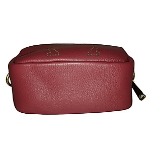 Etienne Aigner Stella Mini Leather Camera Crossbody - Antic Cordovan