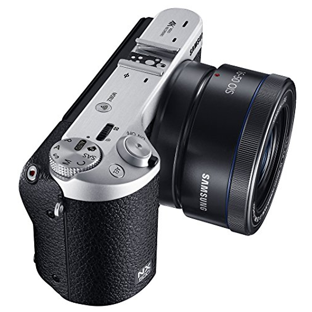 Samsung Electronics EV-NX500ZBMIUS NX500 28 MP Wireless Smart Compact System Camera with Included Kit Lens