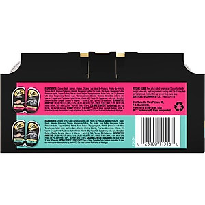 Sheba Perfect Portions Cuts in Gravy Multipack Salmon & Tuna Wet Cat Food 2.6 oz.